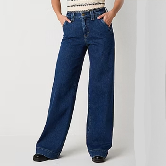 a.n.a | Jeans | Nwt Ana High Rise Wide Leg Denim | Poshmark